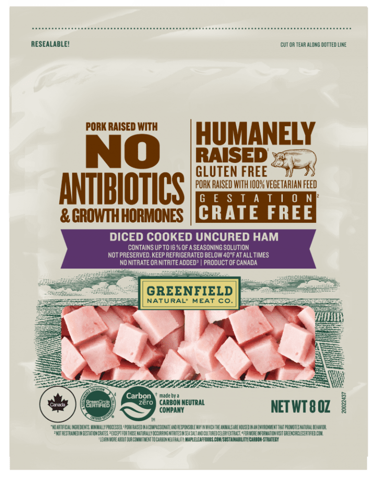 NO SUGAR THICK CUT SMOKED UNCURED BACON - Greenfield Natural Meat Co.