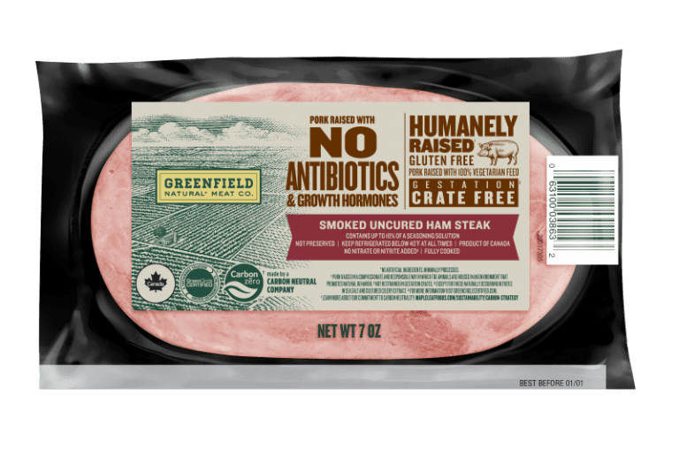 NO SUGAR THICK CUT SMOKED UNCURED BACON - Greenfield Natural Meat Co.